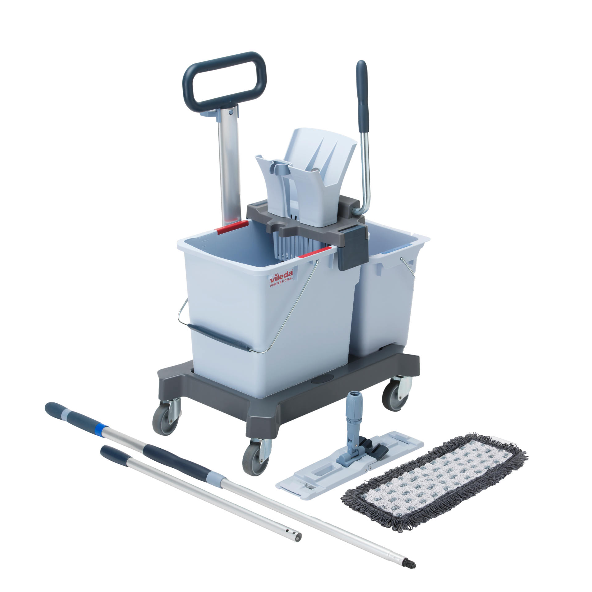 Vileda UltraSpeed Pro Ready to Go Kit Double Bucket 25/8L - 173905 ...